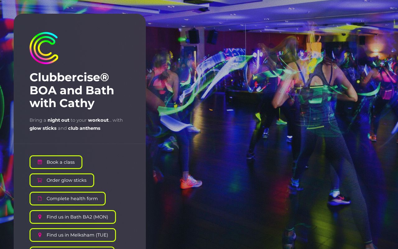 Clubbercise BOA and Bath